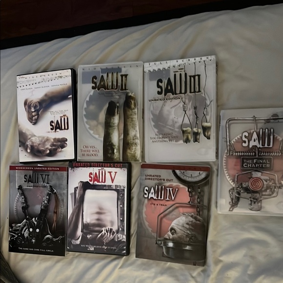 Other | Saw Movie Collection Dvd Set | Poshmark